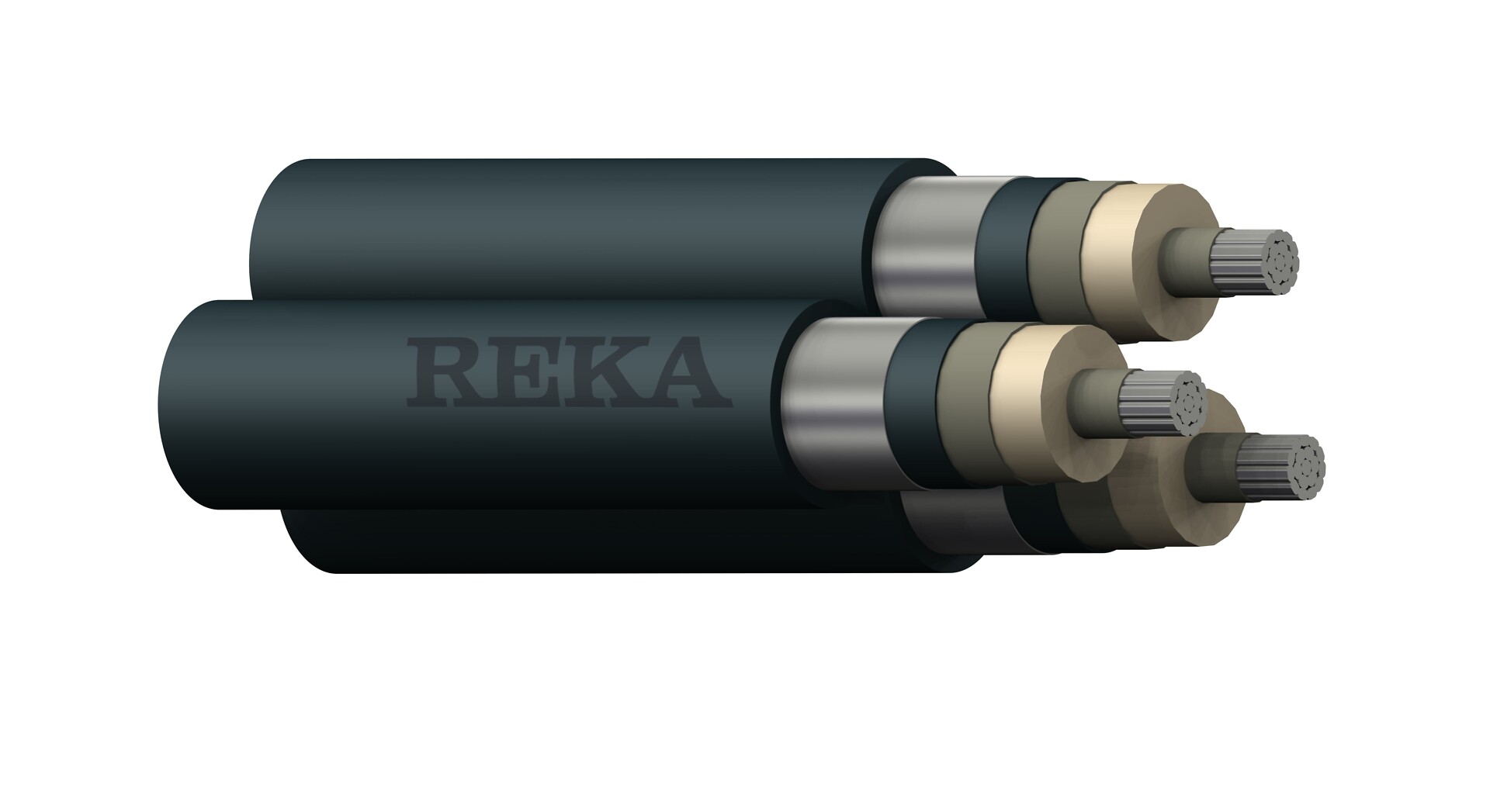 Keski- ja suurjännitekaapelit - Reka Kaapeli